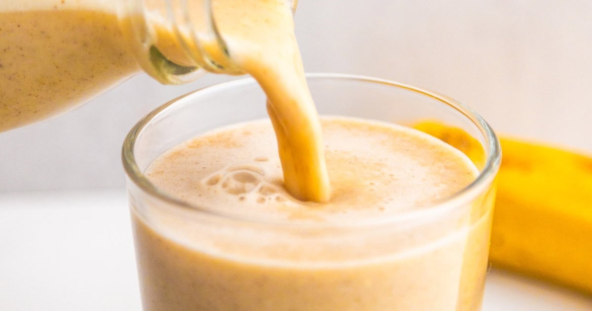 Korean Banana Milk (Dairy-Free) - Becoming You With Julie