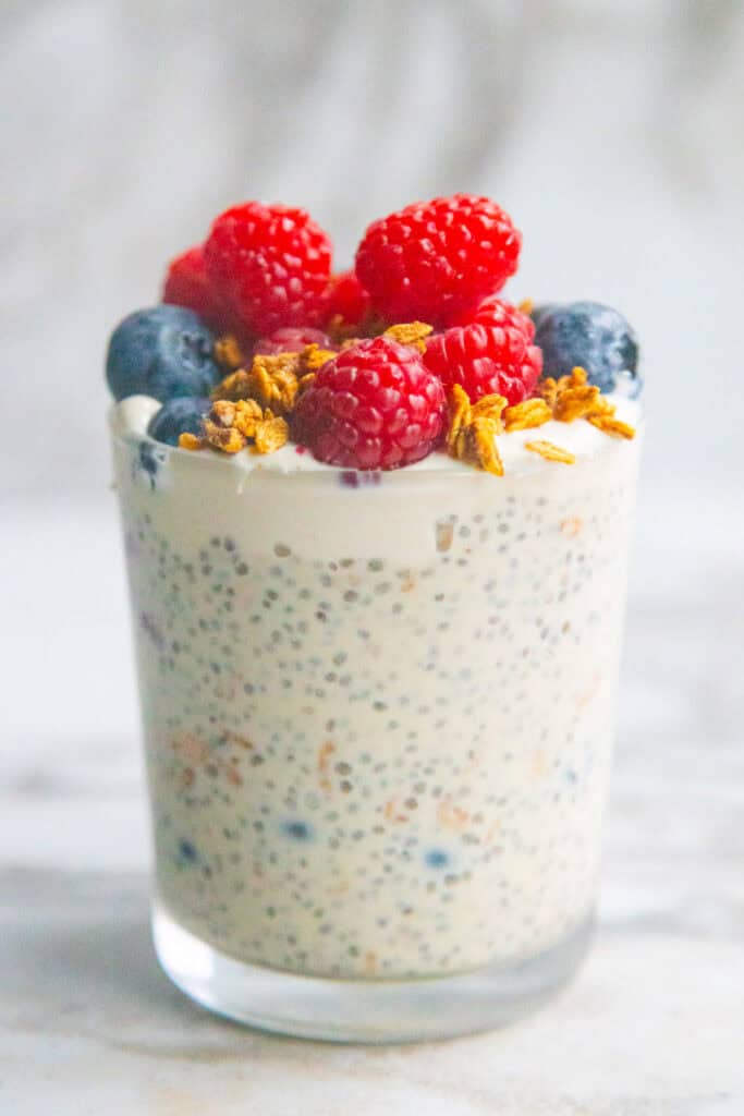 Vegan High Protein Chia Pudding - Becoming You With Julie