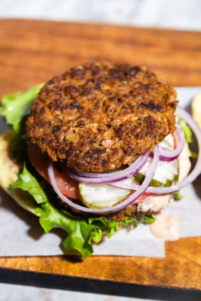 Soybean Burger Recipe (Homemade Soy Burgers) - Becoming You With Julie