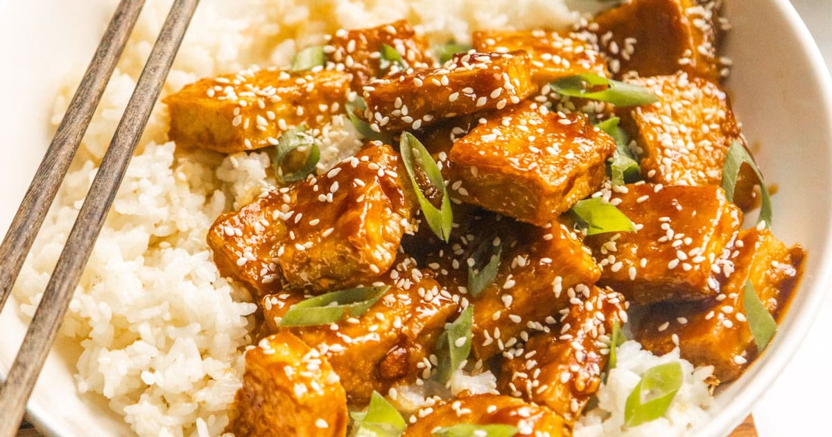 Sticky Maple Glazed Tofu (Pan-Fried) - Becoming You With Julie