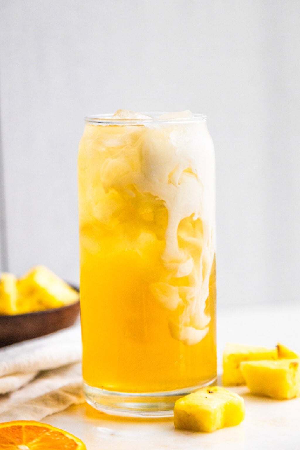 Easy Pineapple Skin Tea (Hot or Iced) - Becoming You With Julie