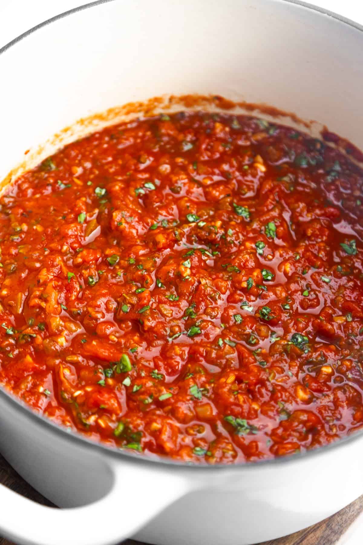 Homemade Veg Loaded Vegan Spaghetti Sauce Recipe - Becoming You With Julie